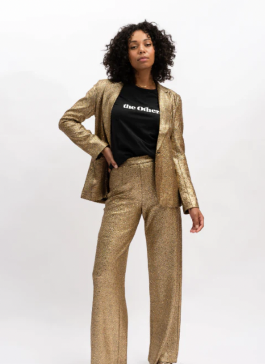 Gloria Shimmer Blazer - katyamaker